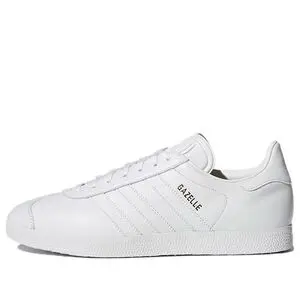 Adidas Gazelle Sneakers - White/gold