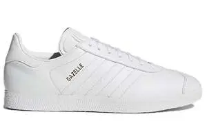 Adidas Gazelle Sneakers - White/gold