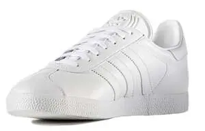 Adidas Gazelle Sneakers - White/gold