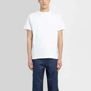 CONVERSE X Kim Jones Logo Print Sports Crewneck Short Sleeve - White