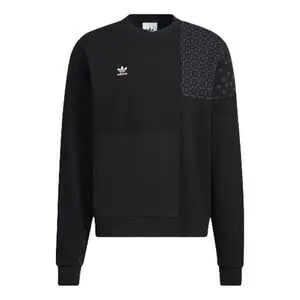 Adidas Originals Cny Limited Pattern Printing Sports Round Neck Pullover