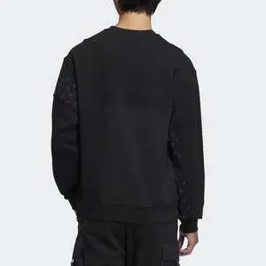 Adidas Originals Cny Limited Pattern Printing Sports Round Neck Pullover