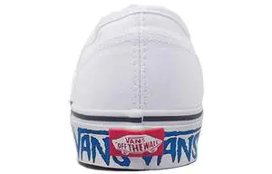 VANS Authentic "sketch Sidewall" Low Top Sneakers - White