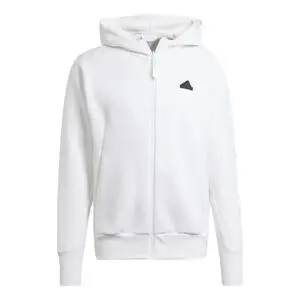 Adidas Z.n.e. Premium Full-zip Hooded Track Top - White