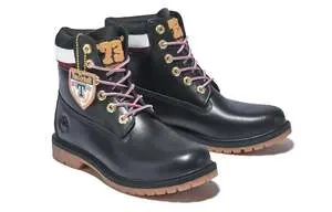 Timberland Inch Heritage Premium Waterproof Boots - Black/brown/white