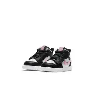 JORDAN 1 Mid Alt Sneakers - Black/pinkred