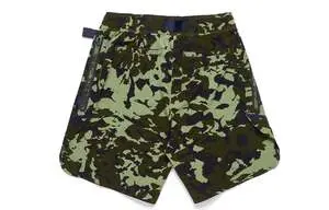 Nike Lab Mmw 2 In 1 Pants 'camo Black
