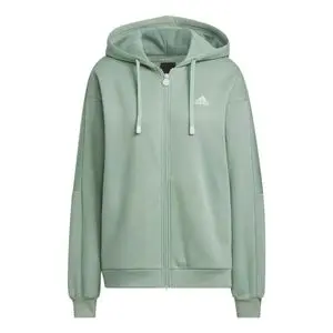 Adidas Word Full Zip Hoodie - Olive Green