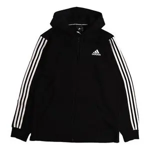 Adidas Must Have 3-stripes French Terry Hoodie - Black