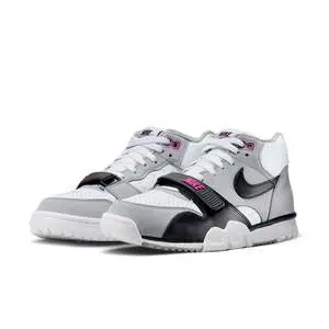 Nike Trainer 1 High Top Sneakers - Gray/black