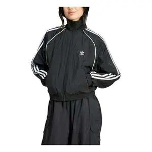 Adidas Track Jacket Asia Sizing - Black
