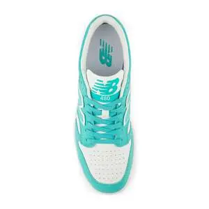 NEW BALANCE 480 Sneakers - Airyteal/white