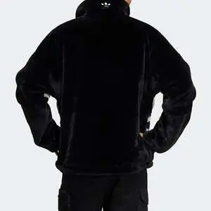 Adidas Originals Colorblock Faux Fur Jacket - Default Color