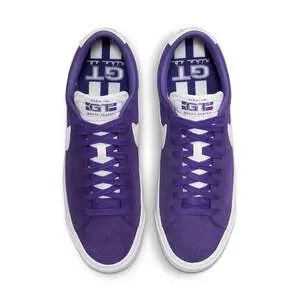 Nike Zoom Blazer Low Pro Gt Sb Court Purple - Purple/white