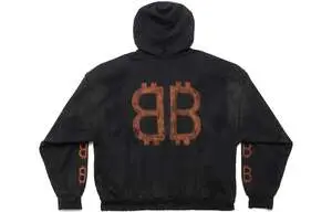 Balenciaga Crypto Hoodie Medium Fit