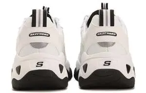 Sketchers D'lites Low Top Sneakers - White