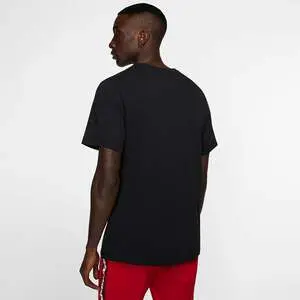 JORDAN Fly T-shirt 'black - Black/multi-color