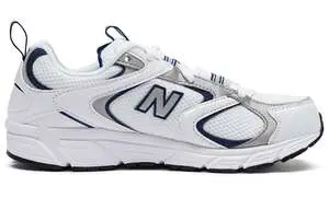 NEW BALANCE 408 "munsell White Natural Indigo" Low Top Sneakers - White/grey