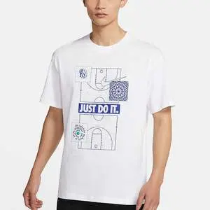Nike Just Do It Basketball Sports Printing Short Sleeve