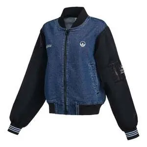 Adidas Collegiate Denim Bomber Jacket