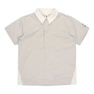 Nike X Fear Of God X Nba Crossover Short Sleeve Shirt - Gray