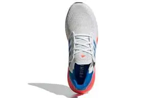 Adidas Ultraboost 20 "crystal Glow Blue Solar Red - White