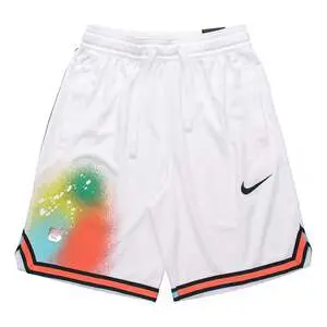 Nike Loose Fit Sports Shorts - White