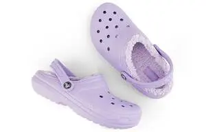 CROCS Classic Lined Clogs - Light Purple