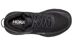 Hoka One One Bondi Athletic Sneakers - Black