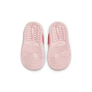 JORDAN 1 Mid Se Toddler - Black/pink