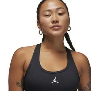 JORDAN Sport Medium-support Padded Jumpman Bra 'black