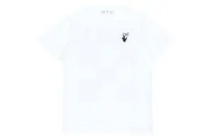 Off-White Ss21 Back Arrow Logo Printing Round Neck Pullover Short Sleeve - White