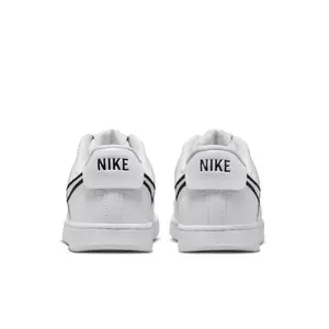 Nike Court Vision Low Premium Sneakers - White/metallic Silver/black