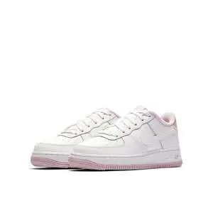 Nike Force 1 Low Top Sneakers - White/pink