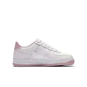 Nike Force 1 Low Top Sneakers - White/pink