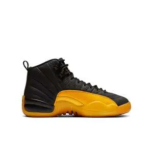 JORDAN 12 Retro High Top Sneakers - Black/university Gold