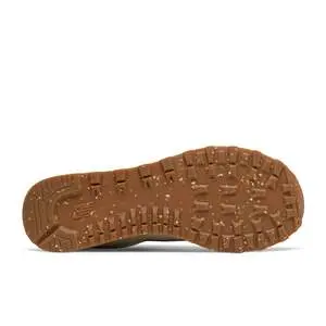NEW BALANCE 574 Casual Sneakers - Brown/white