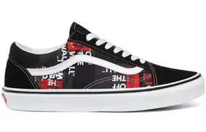 VANS Old Skool "packing Tape" Sneakers - Black/red