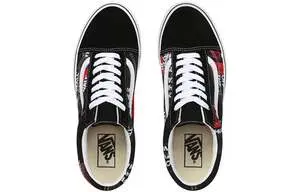 VANS Old Skool "packing Tape" Sneakers - Black/red