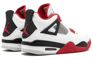 JORDAN 4 Retro 'fire Red' 2012 - White/varsity Red-black