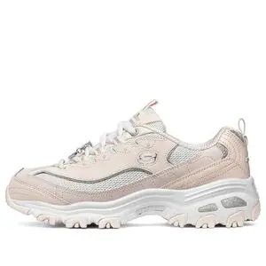 Sketchers D'lites 1.0 Sneakers - White/pink