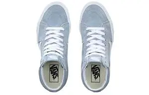 VANS Pig Suede Sk8-hi High Top Sneakers - Light Blue