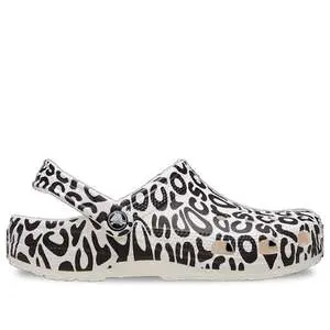 CROCS Classic Warped Logo Clogs