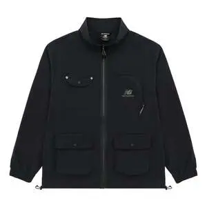 NEW BALANCE Logo Full-zip Jacket - Black