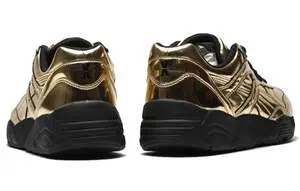 PUMA Vashtie X R698 "gold" Sneakers - Gold/black