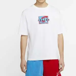 JORDAN Sport Dna Logo Printing Short Sleeve