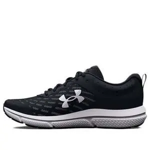 Under Armour Charged Assert 4e Wide Athletic Sneakers - Black/white