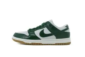 Nike Dunk Low Lx "gorge Green Ostrich" Sneakers - Phantom/gorge Green/sail