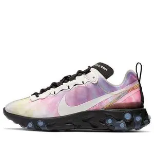 Nike Nike React Element 55 Tie Dye Sneakers Multi-color/sail-black-sail