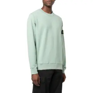 Stone Island Logo Patch Sweatshirt - Green
